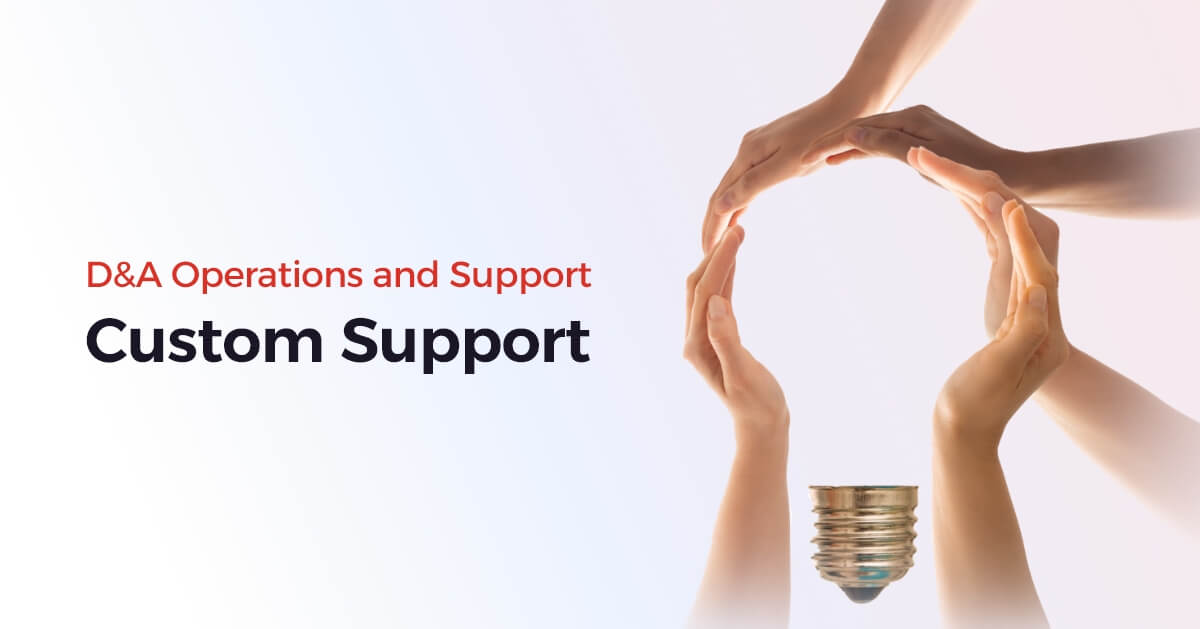 Custom Support - Infocepts Data & AI